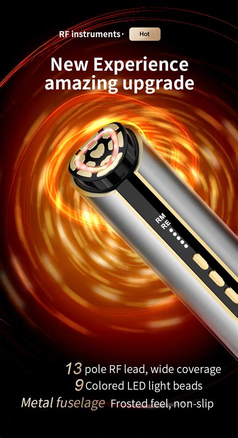 Ems 자극 전기 천공 얼굴 Rf 주파수 및 미세 전류 안면 마사지를 갖춘 스킨 케어 머신 리프팅 스킨 케어 머신 의 고품질 Ems 자극 전기 천공