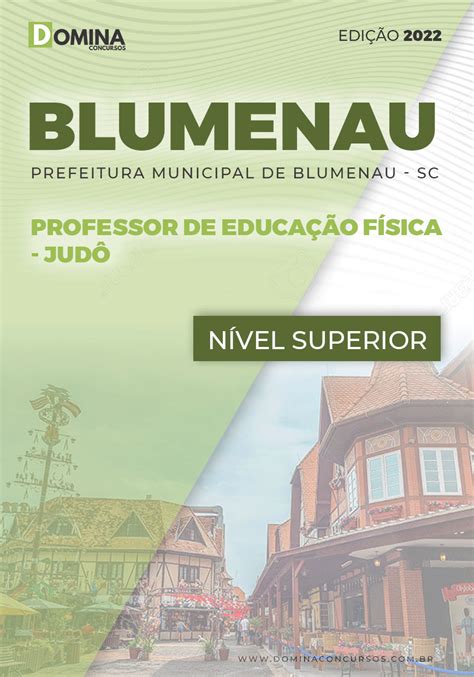 Apostila Digital Pref Blumenau Sc 2022 Professor De Judô