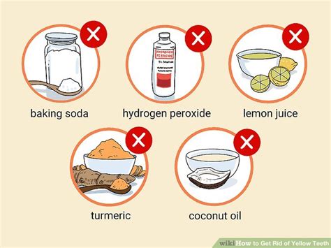 4 Ways To Get Rid Of Yellow Teeth Wikihow