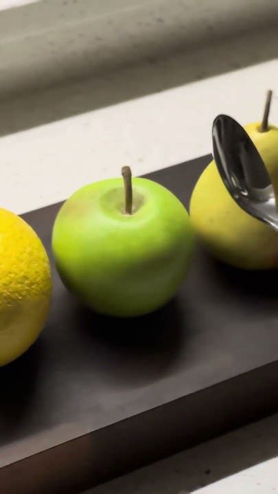 과일별로 때리는 소리가 같을까요 무드비기닝 대리석과일 Fruit Youtube