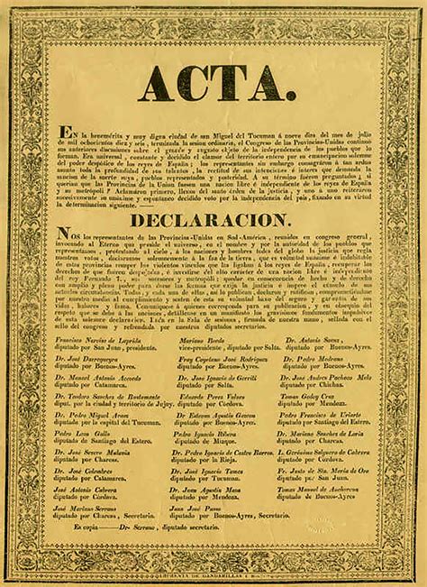 el misterio de la desaparición del acta original de la declaración de la independencia infobae