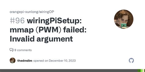 wiringpisetup mmap pwm failed invalid argument · issue 96 · orangepi xunlong wiringop · github