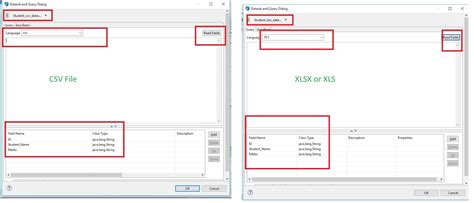 Xlsx Xls Or Csv As Datasource In Jasper Report