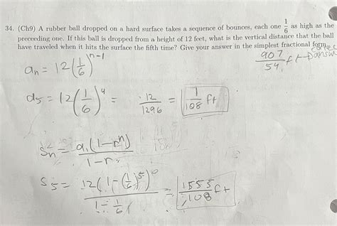 Trigonometry PreCalculus Series And Sequences I Am Unclear In This Question Whether I Am