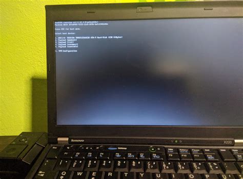 Just Corebooted My X220 R Thinkpad