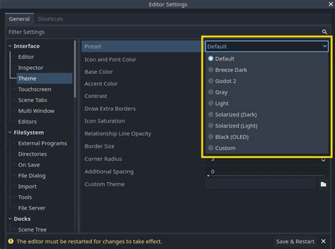 Useful Godot Editor Settings User Guides Gdquest