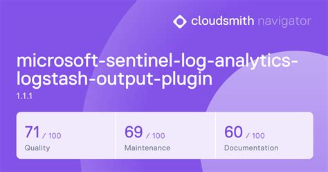 microsoft sentinel log analytics logstash output plugin 1 1 1 rubygems package quality