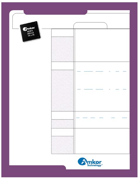 Mqfp Datasheet12 Pages Amkor Amkor셲 Mqfp Ic Package Portfolio Provides
