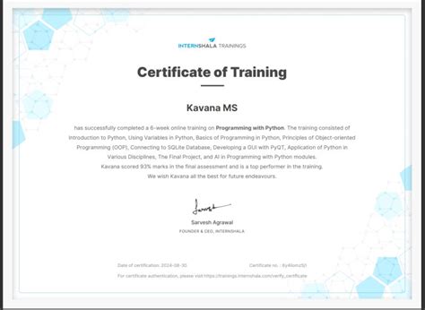 kavana ms on linkedin python certification continuouslearning datascience