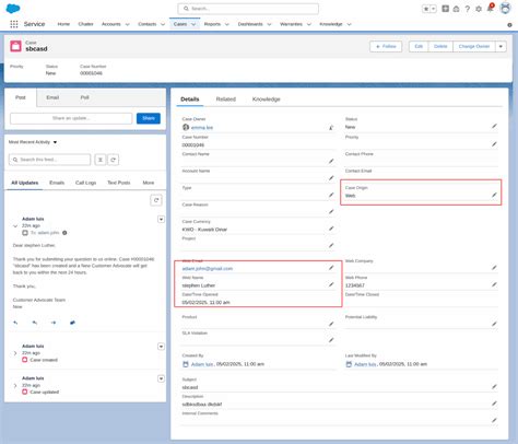 How To Set Up And Use Web To Case In Salesforce Blogs Free Hrms Horilla