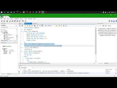 Crear Triggers en MySQL Workbench Guía Paso a Paso MySQL YA