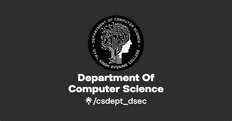 Department Of Computer Science Instagram Linktree