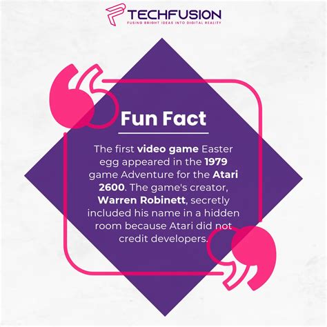 P Techfusion On Linkedin Trivia Videogames Easteregg