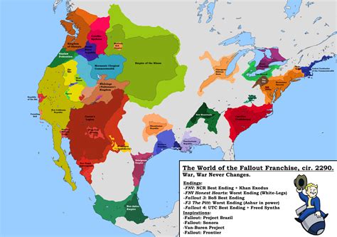 Is There A Map Of The Us Showing Faction Territories After The Events