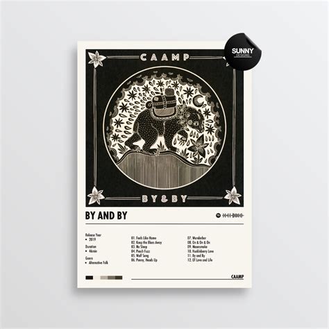 Caamp By And By Album Cover Poster Sunny Designs Posters