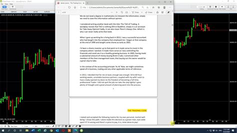 The Trading Code 1 11 Youtube