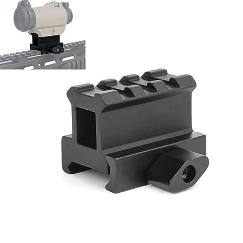 Necarl Picatinny Riser Mount Qd Quick Release Mount 3 Slot Riser Rail