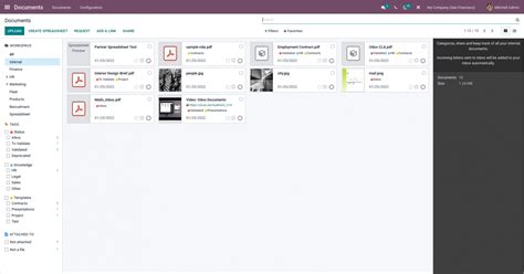 Odoo Documents Module Odoo Document Management System Dms