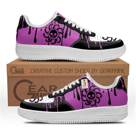 Boa Hancock Symbol Basic Low Top Sneakers Otakuhappy
