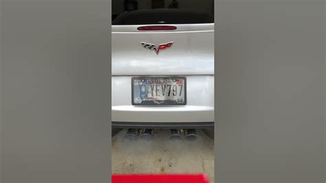 C6 Ls3 With Gm Hot Cam And American Racing Headers Youtube