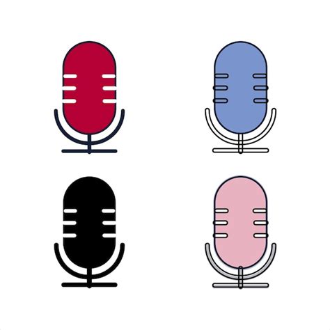 Premium Vector Microphone Vector Type Icon