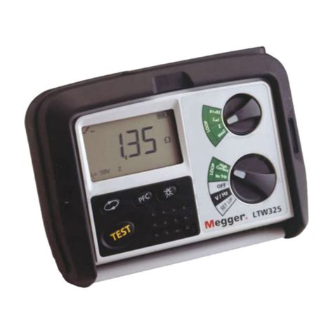 Megger Ltw325 Loop Impedance Tester Cetm E Store