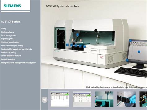 Sistema BCS XP - Siemens Healthineers Brasil