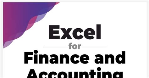 Excel For Finance And Accounting Learn How To Optimize Excel Formulas And Functions For