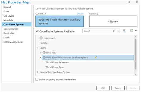 How To Project A Geographic Coordinate System Into A Projected