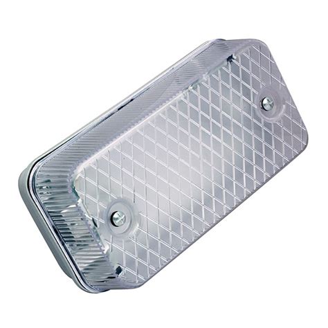 Ansell E27 Aluminium Bulkhead With Polycarbonate Diffuser At Ukes
