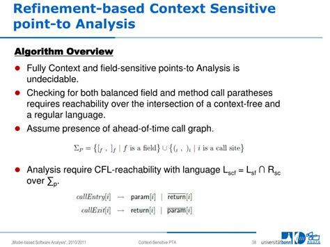 ppt context sensitive points to analysis powerpoint presentation