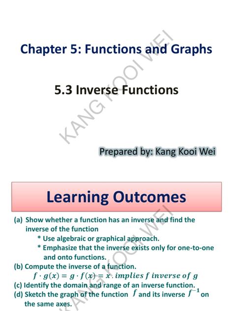 Chapter 5 Functions And Graphs Pdf Function Mathematics Analysis