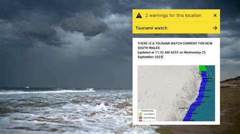 test tsunami warning alerts rattle the east coast of australia the
