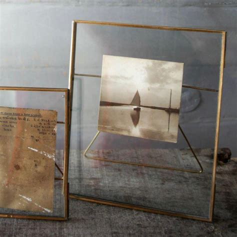 Brass Floating Frame 8 X 10 Mrs Robinson
