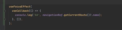 Usefocuseffect Bug With Getfocusedroute Issue React Navigation React Navigation Github