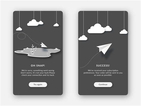 Flash Message Design By Dhrity Modak On Dribbble