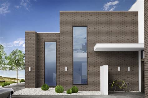 Бетонные фасадные панели - 65 фото