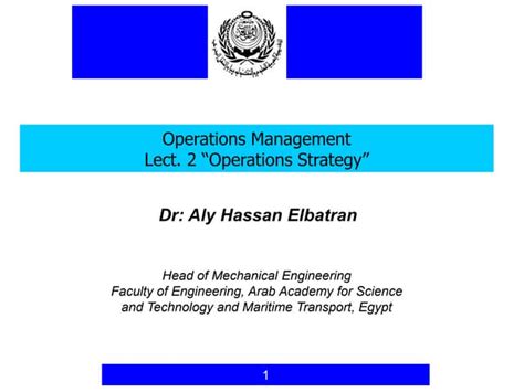 operation management lecture 2 pdf