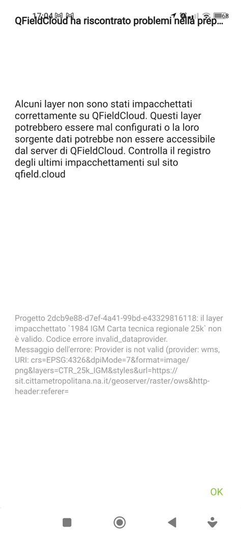 wms provider not working on android qfield only · issue 4243