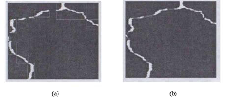 Crack Join Algorithm Based On Kd Tree A The Processed Binary Image