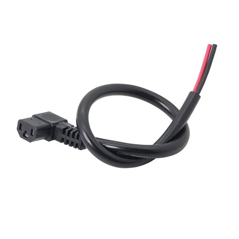 Buy Gelrhonr Right Angle Iec320 C13 Female 3 Pin Connector With Open