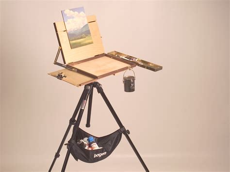 Maria Randolph Artist Plein Air Easel Setup