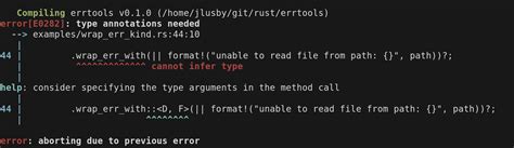 Diagnostic Rustc Points To Wrong Type Parameters In Error Message