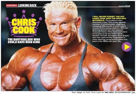 Крис Кук Chris Cook фотографии биография соревнования бодибилдинг