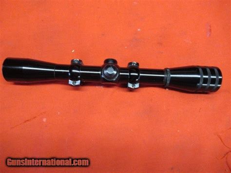 Redfield 4x Scope 3 4 Tube With Rings
