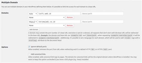 Setting Multiple Domain Di Wordpress Menggunakan Plugins