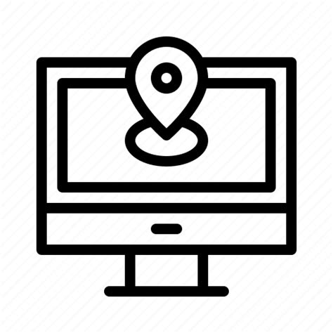 position placeholder map location gps icon download on iconfinder