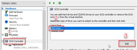 Attach ISO File In Hyper V MMDM