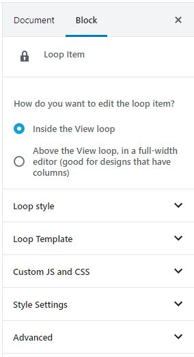 Visually Create And Design Views Using Block Editor Toolset