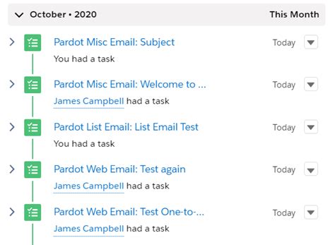 Pardot Email Logging In Salesforce Nebula Consulting